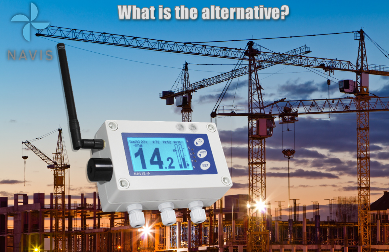 W410XL/WS – WIRELESS ANEMOMETER (4x Relay alarm outputs + audible ...