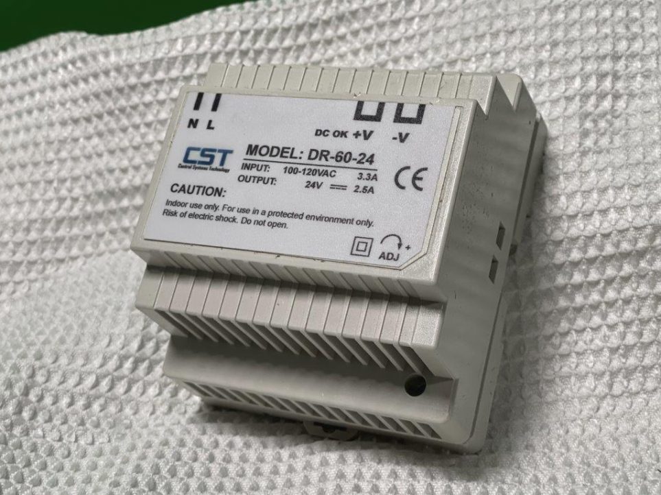 DR-60-24 60W Single 24VDC Output Industrial DIN Rail Power Supply ...