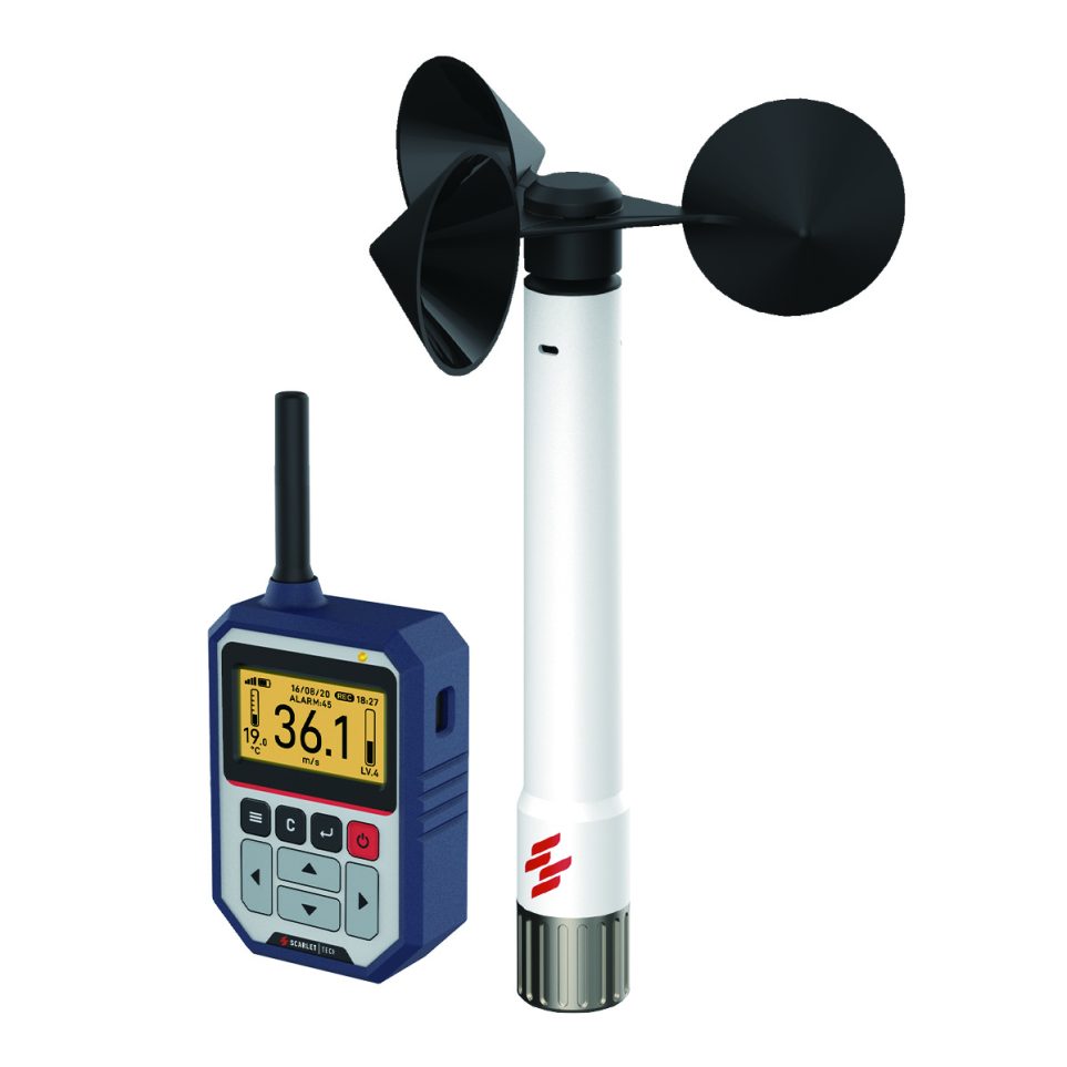 WR3- PLUS – WIRELESS ANEMOMETER WITH DATA LOGGING | Consystec Products